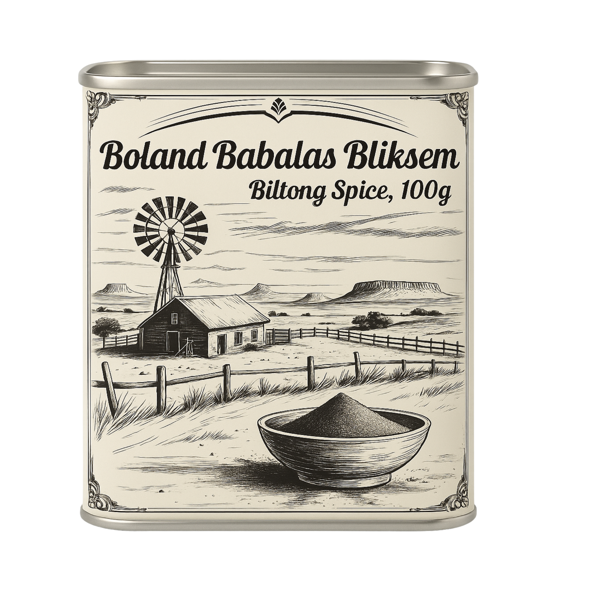 Boland Babalas Buster – Fiery Biltong Spice Blend | Premium Tin - AROMA ...